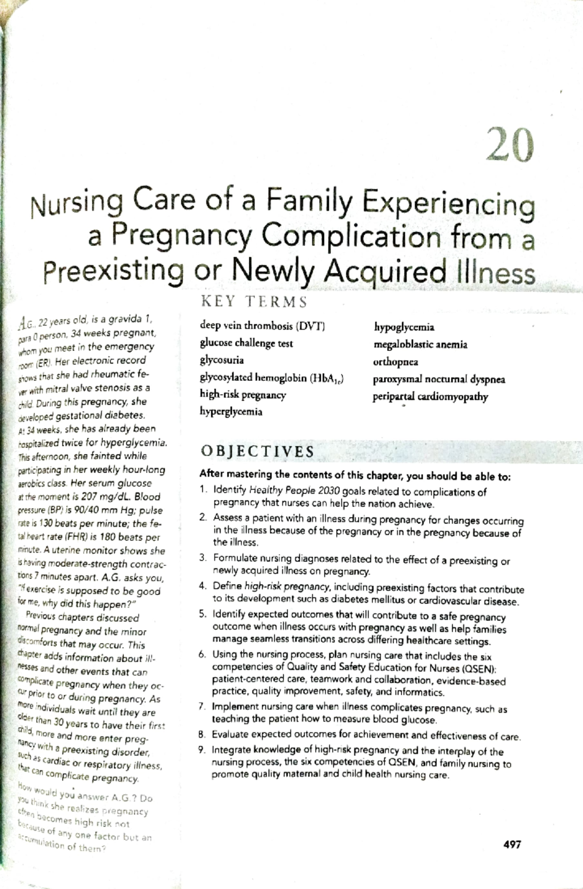 Chapter 20 part 1 - NURSING MATERNAL - Nursing Care of a Family ...