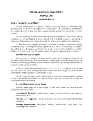 Numbers lesson plan - Filcik 1 Lesson Plan: Numbers (1-100) DESCRIPTIVE ...