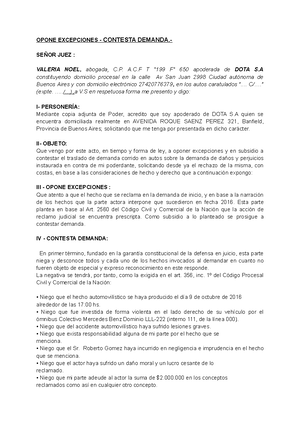 Modelo DE Alegato - MODELO DE ALEGATO (*) ALEGA Sr. Juez ...