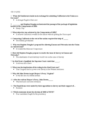 History 1301 Learning Objectives for Exam # 3 Fall 2022 - Tagged ...