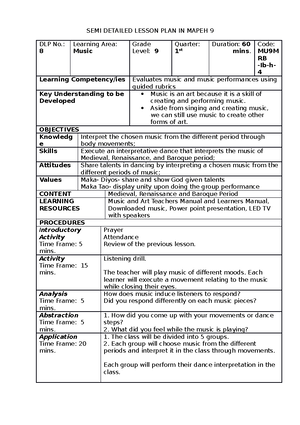 ARTS8 Q3 Module 1 - Arts Quarter 3 – Module 1 Elements and Principles ...