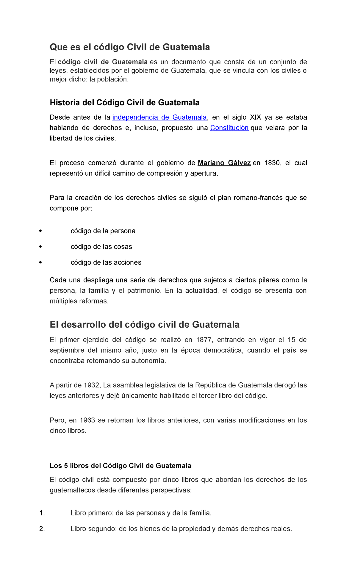 Que es el código Civil de Guatemala - Que es el código Civil de ...