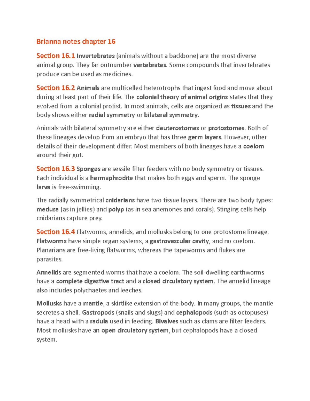 Biology - this goes over everything for chapter 15, 16, 3, and some ...