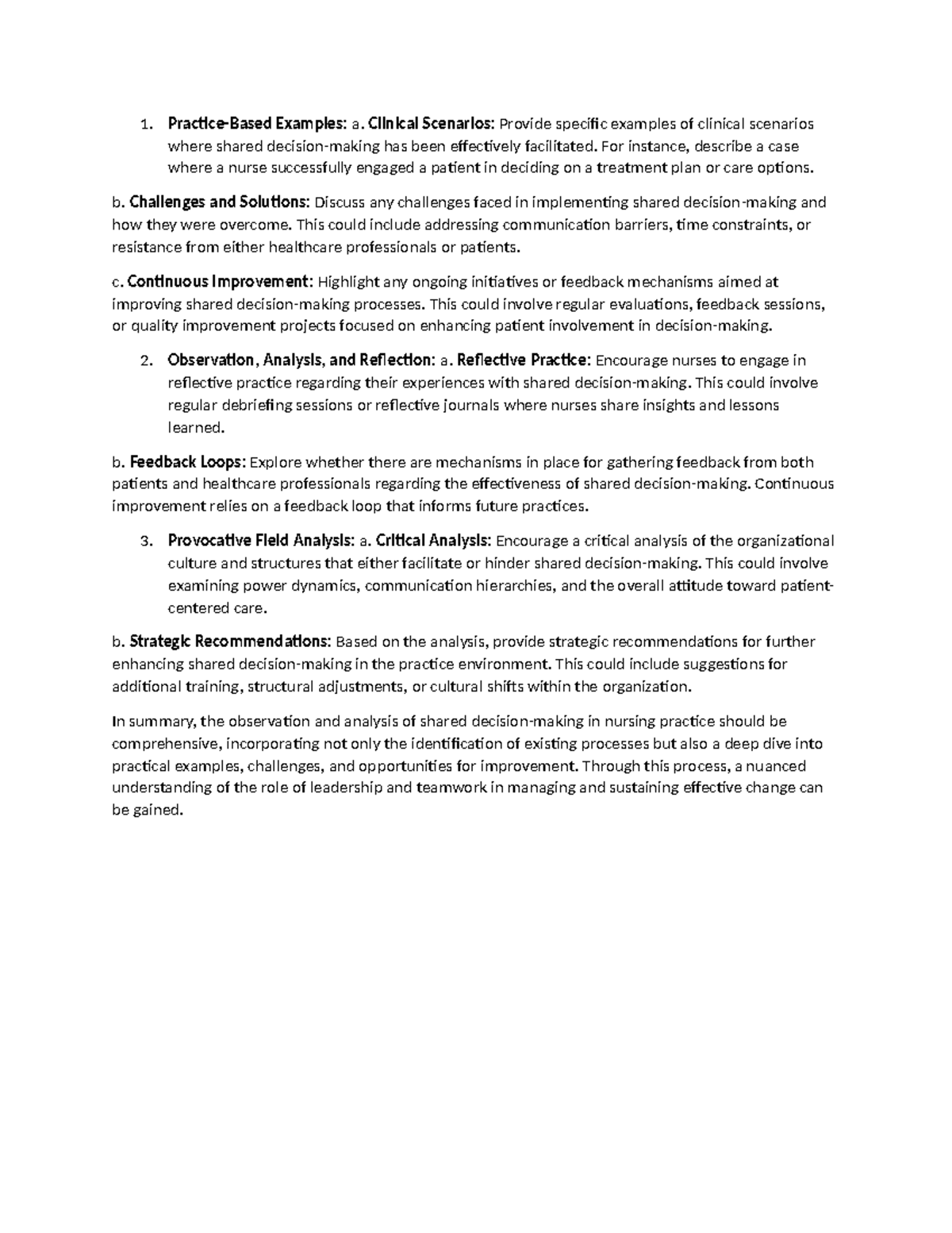 2. Practice - N/A - Practice-Based Examples: a. Clinical Scenarios ...