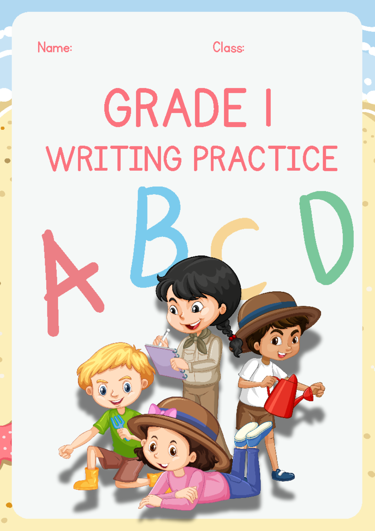 Writing trace words - WRITING PRACTICE Name: Class: GRADE 1 ...
