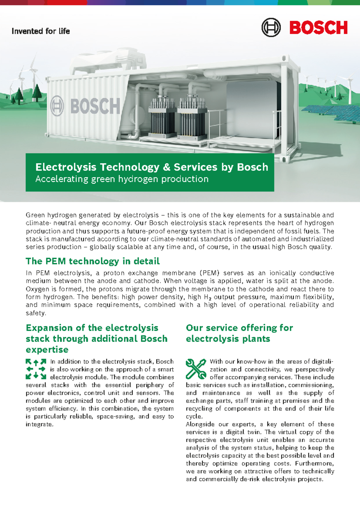 Electrolysis-twopager-DETAILED DATA OF AN ELECTROLYSOR, TO READ ...