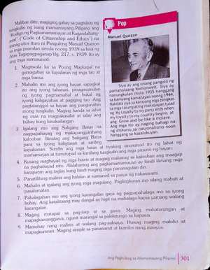 AP front page - Araling Panlipunan 10 - BS Education - Studocu