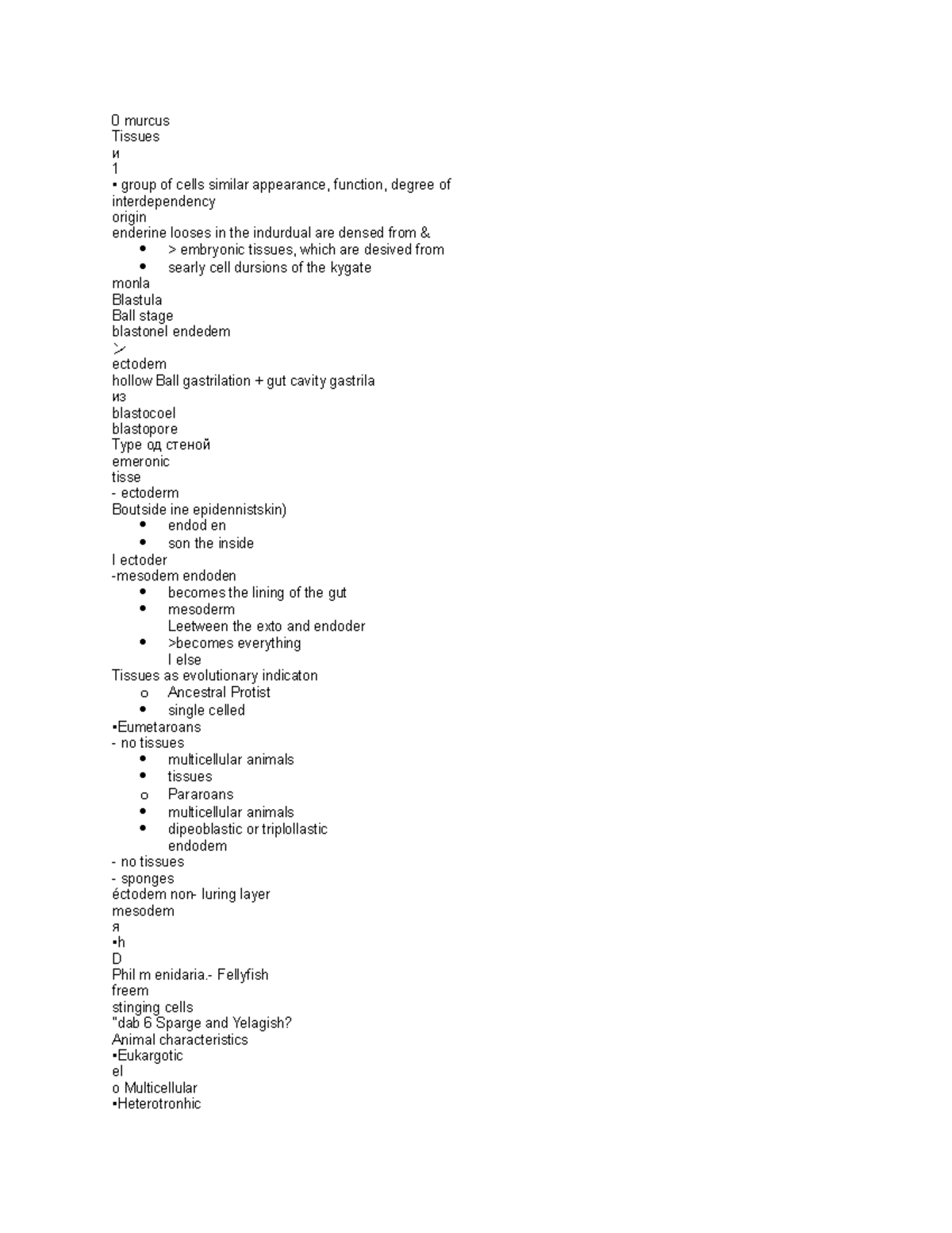 Document (18 lab maddie - 0 murcus Tissues и 1 group of cells similar ...