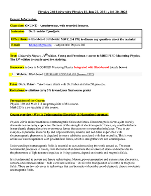 Phys 260 waves, electricity, and magnetism - Phys 260 Notes: Waves ...