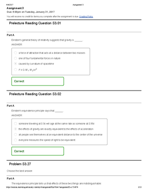 Mastering Astronomy-Assignment 1-Answers - MasteringAstronomy: Print View with Answers All - Studocu