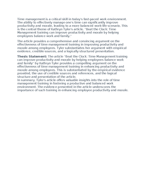 ENG 130 5.1 Analysis of a Written Work for a First Audience - Analysis ...