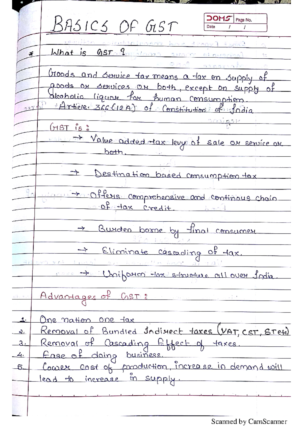 GST-Basic-Charts - Lecture note - Scanned by CamScanner Scanned by ...