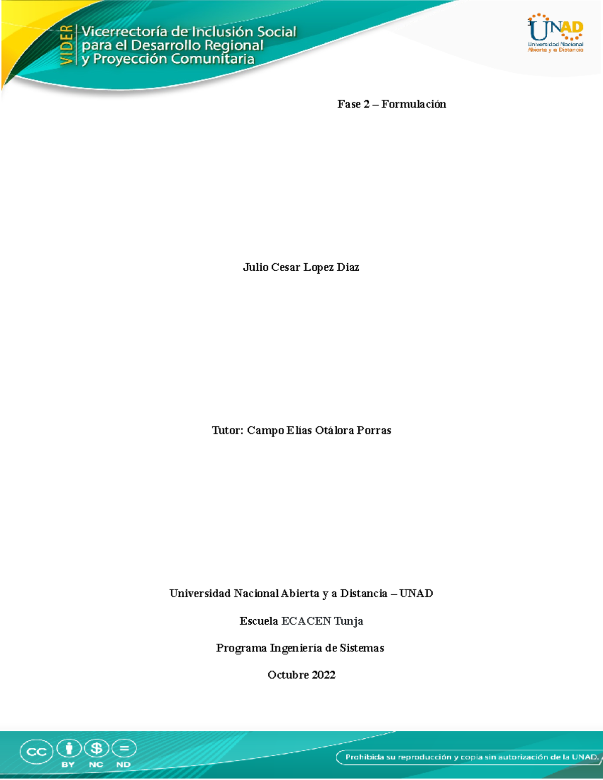 Fase 2 - Formulación 16 4 2022Julio Cesar Lopez - Fase 2 – Formulación ...