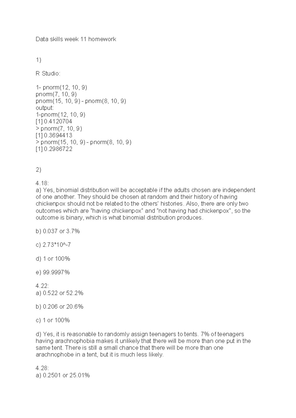 Data skill week 11 homework main - Data skills week 11 homework 1) R ...