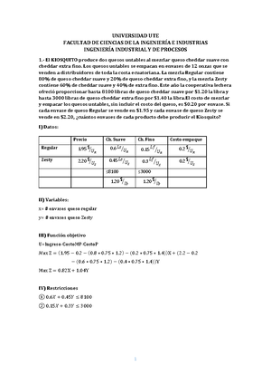Syllabus Modelos Determinísticos de Producción - P. Ingeniería de ...