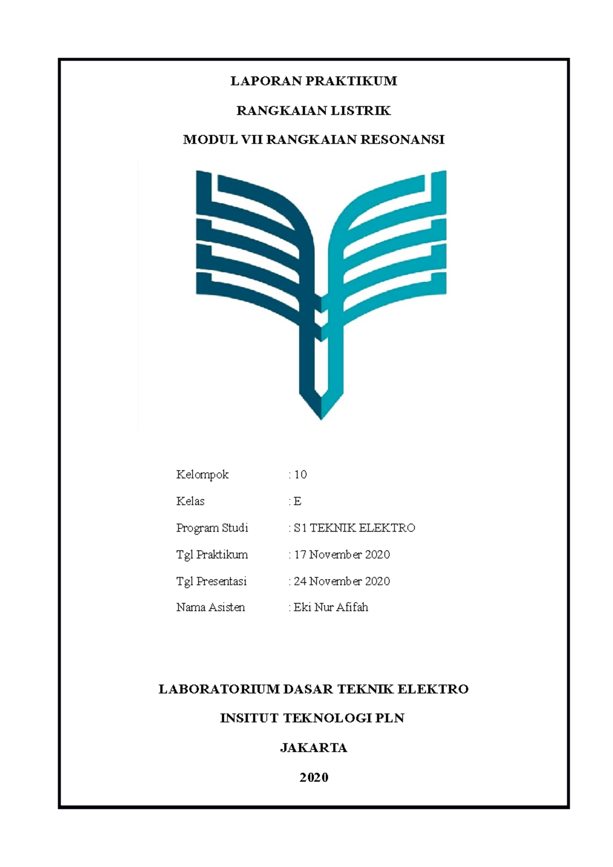LP M7 Kel 10e - Laporan Modul 7 Praktikum RL - LAPORAN PRAKTIKUM ...