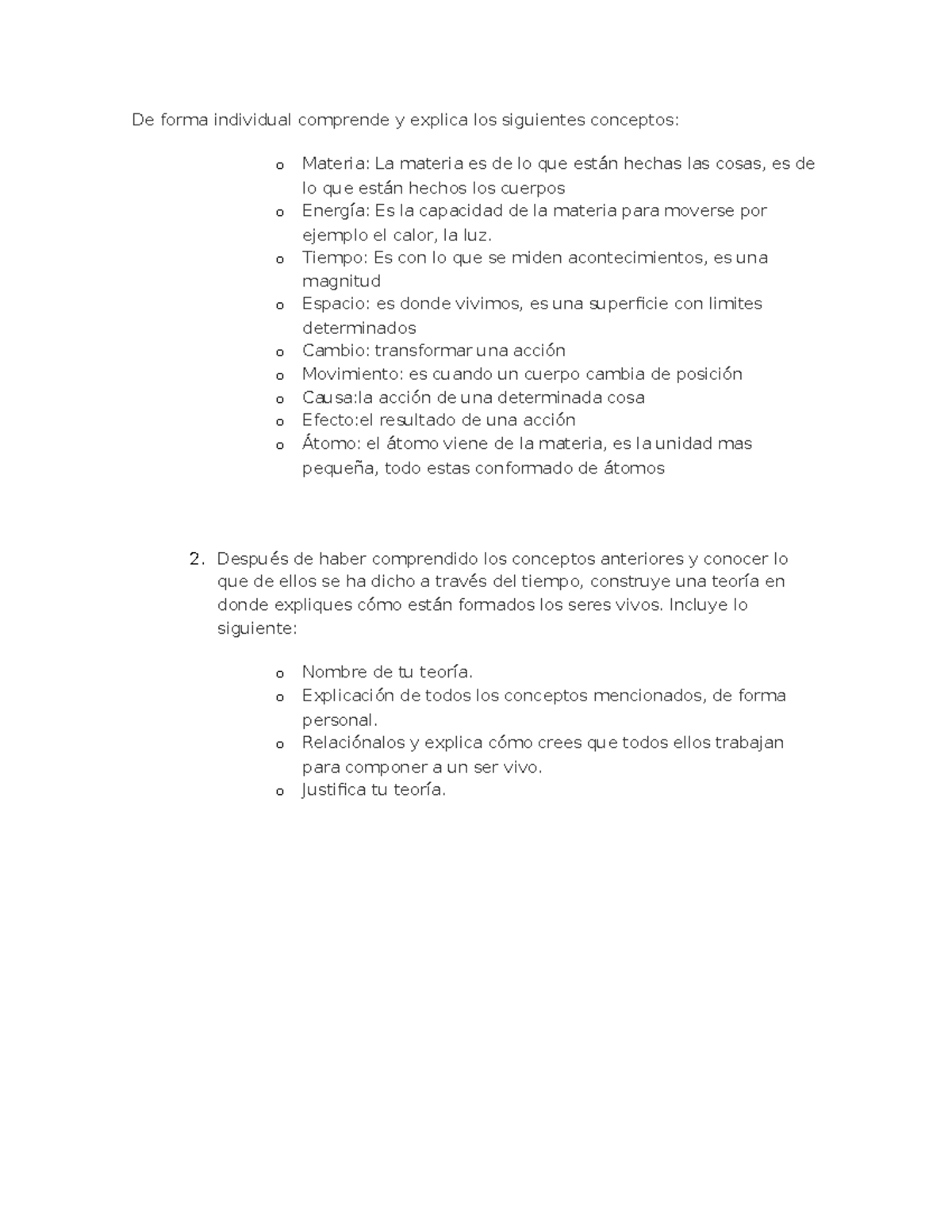 Pensamiento filosofico - De forma individual comprende y explica los ...