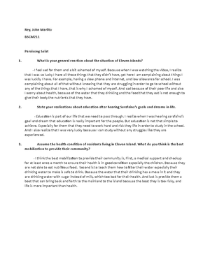 Cm211 Service Learning - Rey, John Marlito Z. NSTP BSCM Inside NCMH ...