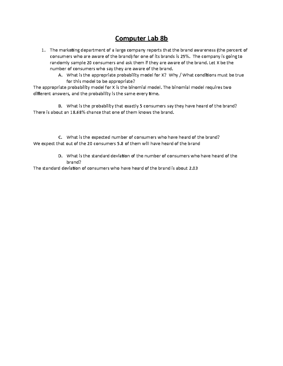 Dippoljm Computer Lab 8b - Computer Lab 8b The marketing department of ...
