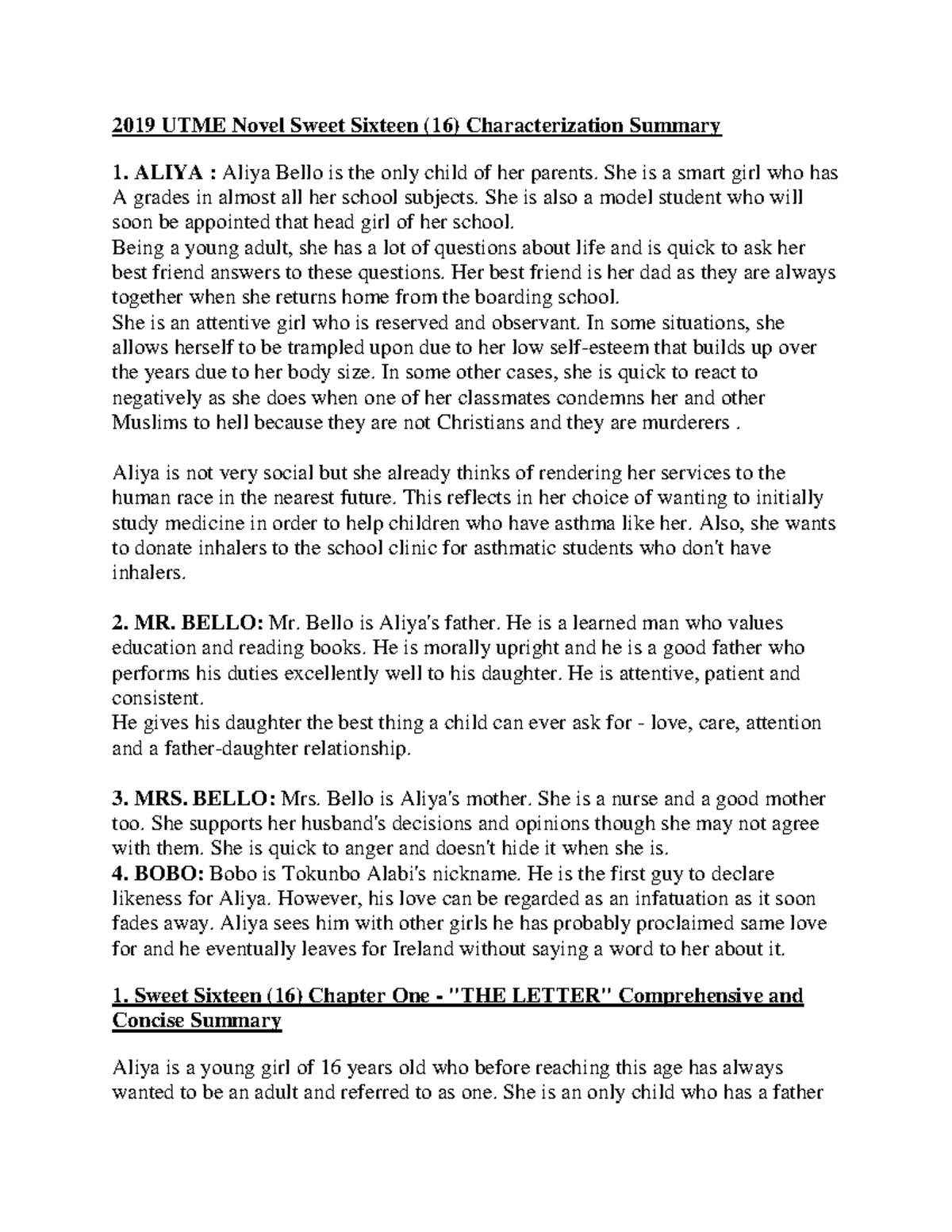 Sweet-sixteen - This is one of the novels we used during our days, so ...