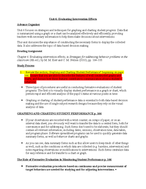 Unit 4 - EDPY 471 – Managing Behaviour Problems in the Classroom ...