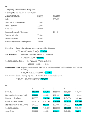Trade and Discount Problems with Answers - Trade and Discount ...