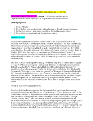 Behavioral Psychology 101 Notes I - BEHAVIORAL PSYCHOLOGY 101 NOTES I ...