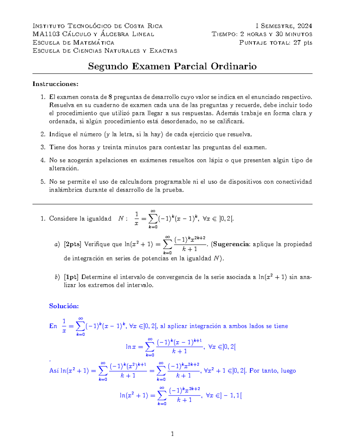 IIP CAL IS24 Solución - Instituto Tecnol ́ogico de Costa Rica I ...