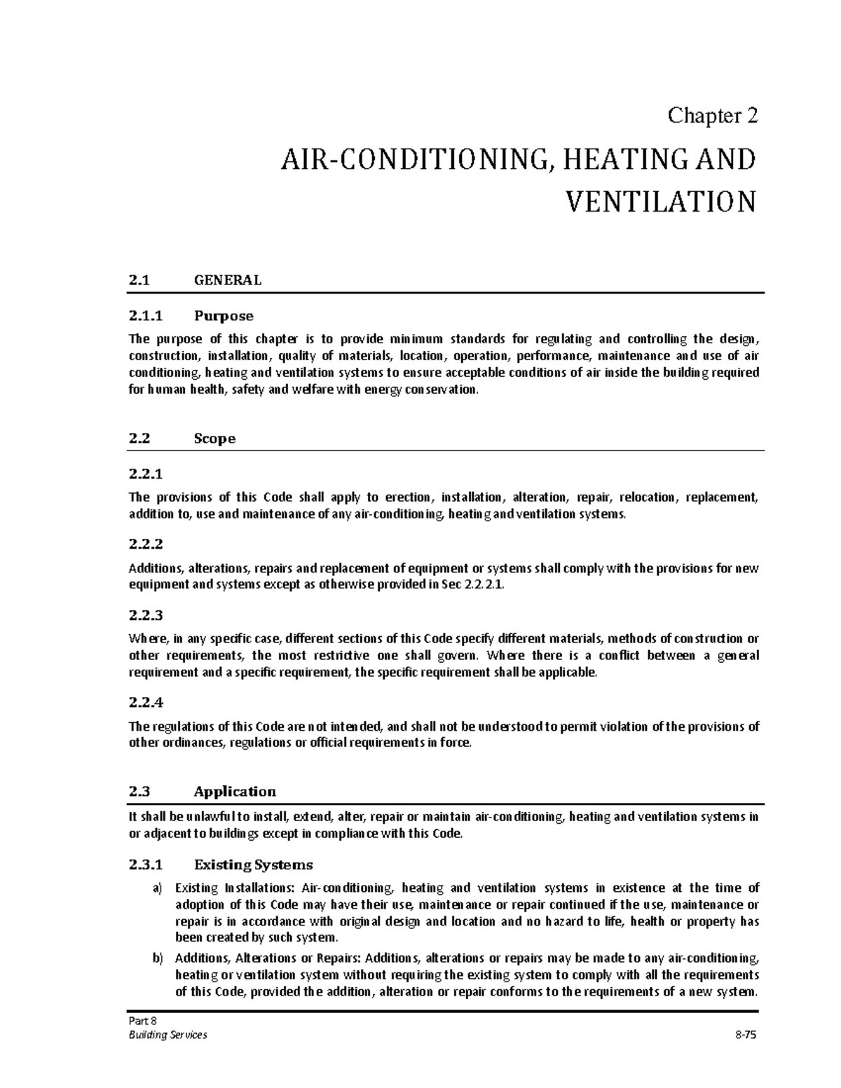 Gov.bd.bnbc.2012 - Air conditioni - Part 8 Building Services 8 ‐ 75 ...