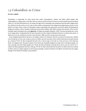 Introduction to Criminology Chapter 1 What is Crimep 3 - 1 Crime in ...