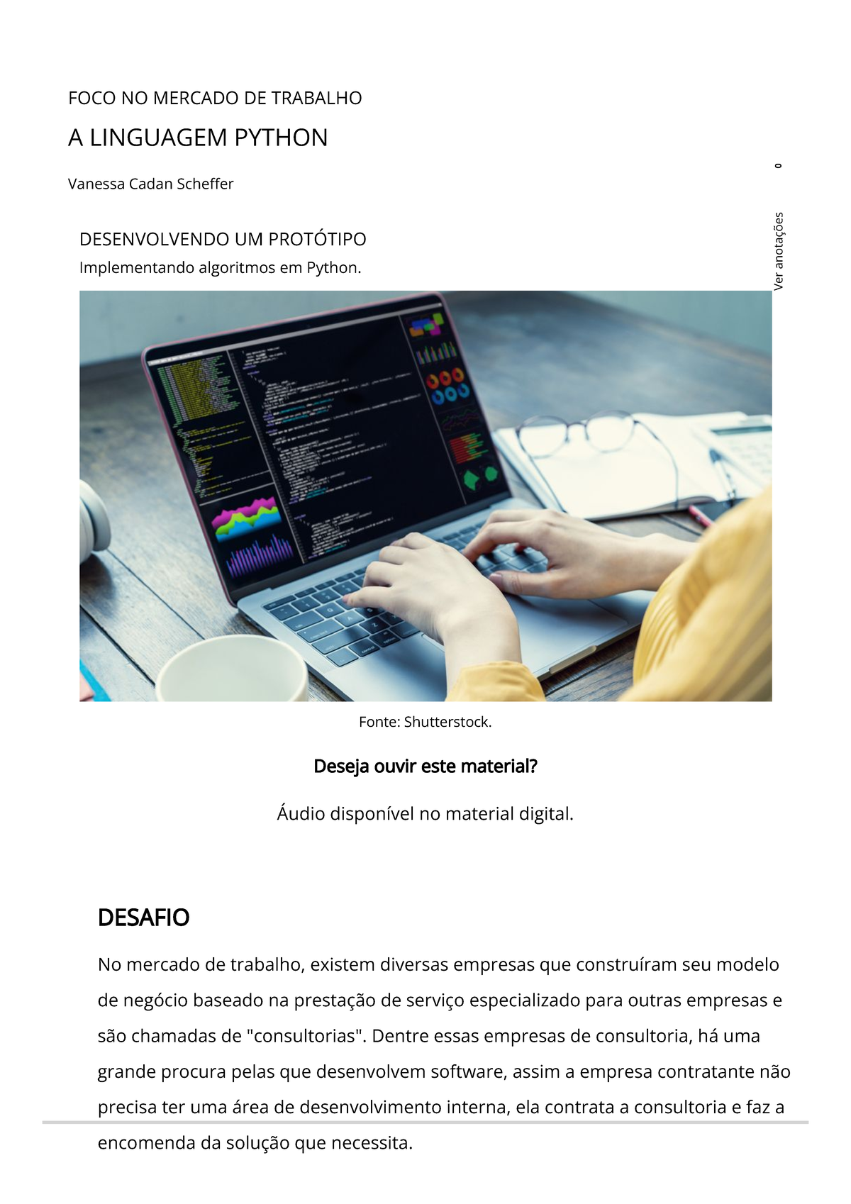 02 - Introdução À Linguagem Python - Unidade 1 Seção 2 - FOCO NO ...