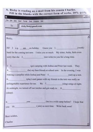 70-75 P3 Reading Comprehension - For reference only. Not of Sales. For ...