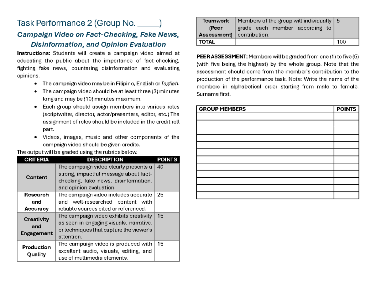 Task-Performance-2 - eatwegher - Task Performance 2 (Group No ...