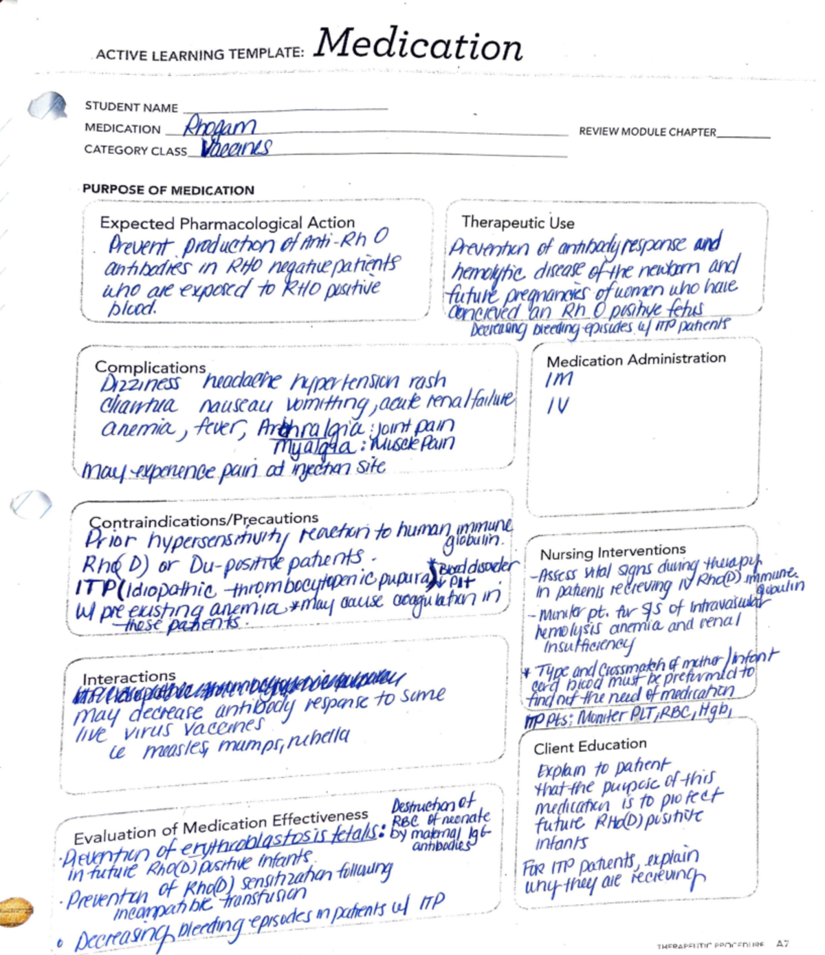 Maternity Paperwork - hw that was due - ACTIVE LEARNING TEMPLATE ...