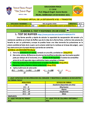 COMO Crecemos Y Cambiamos - Sesión 09 ACTIVIDAD DE APRENDIZAJE Título ...