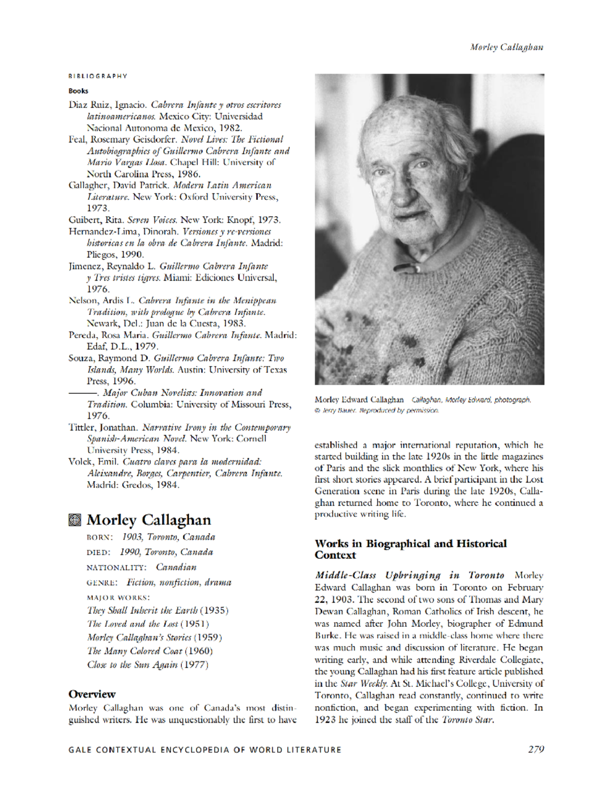 Gale Contextual Encyclopedia of World Literature A C Vol 1 2009 228 ...