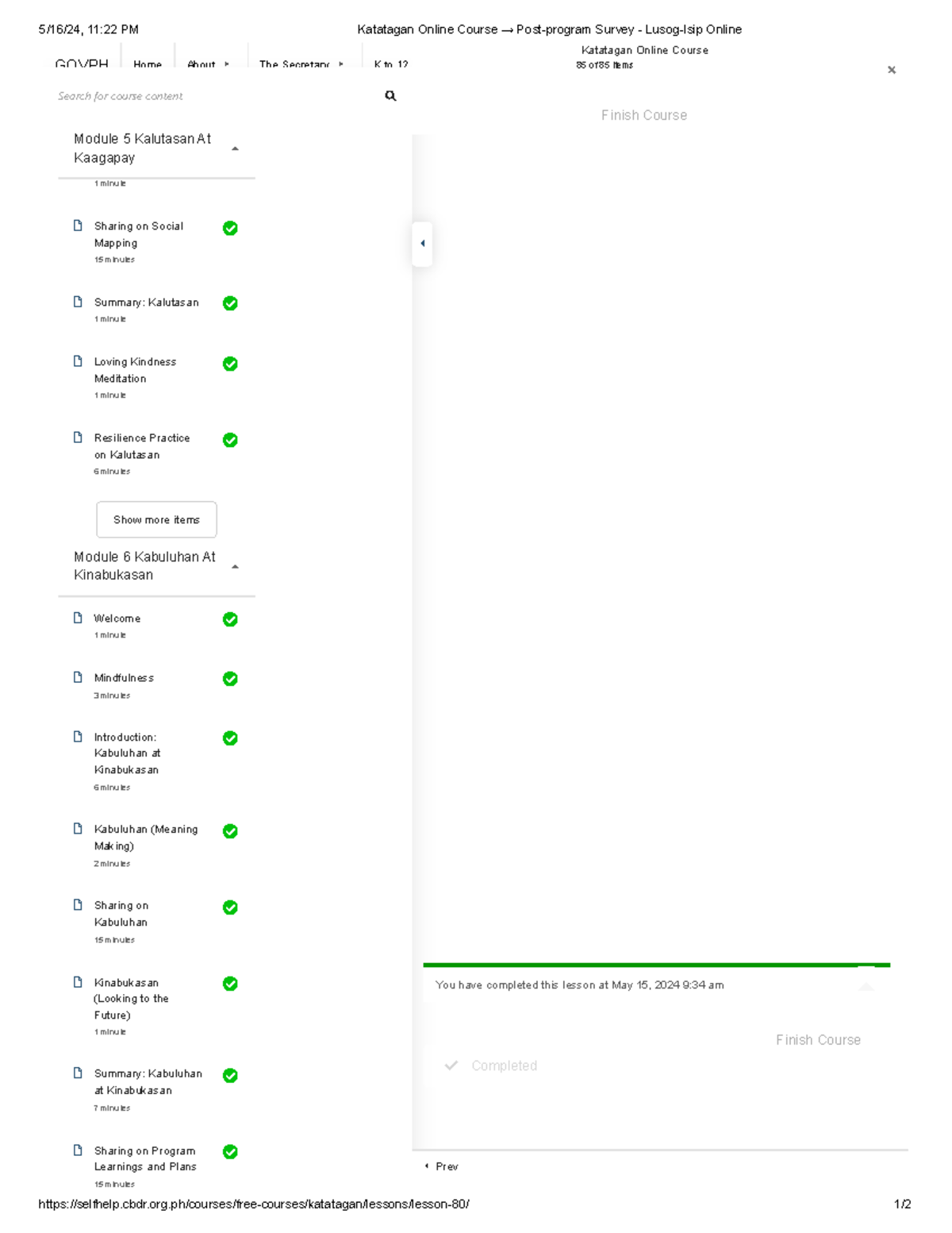 katatagan ss module 5-6 - Home / All Courses / Free Courses / Katatagan ...