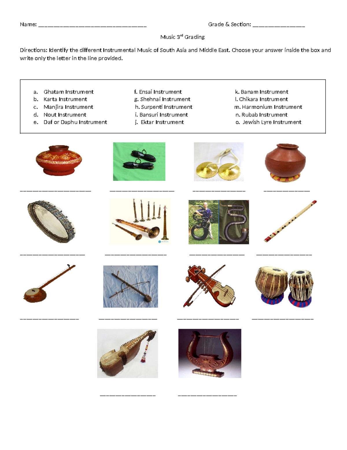 Activities IN MAPEH - 8 - LEARNERS MATERIALS - Name ...