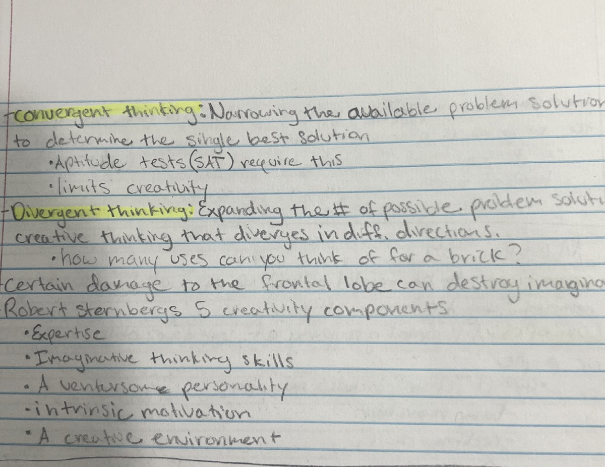 Module 34 Notes - thinking: Narrowing the available problem Solution to ...