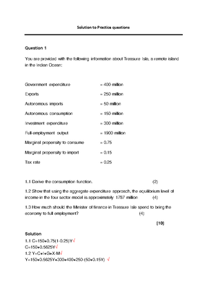 Economics P2 JUNE 2023 - Grade 12 Marking Guidelines - Economics P2 Nsc ...