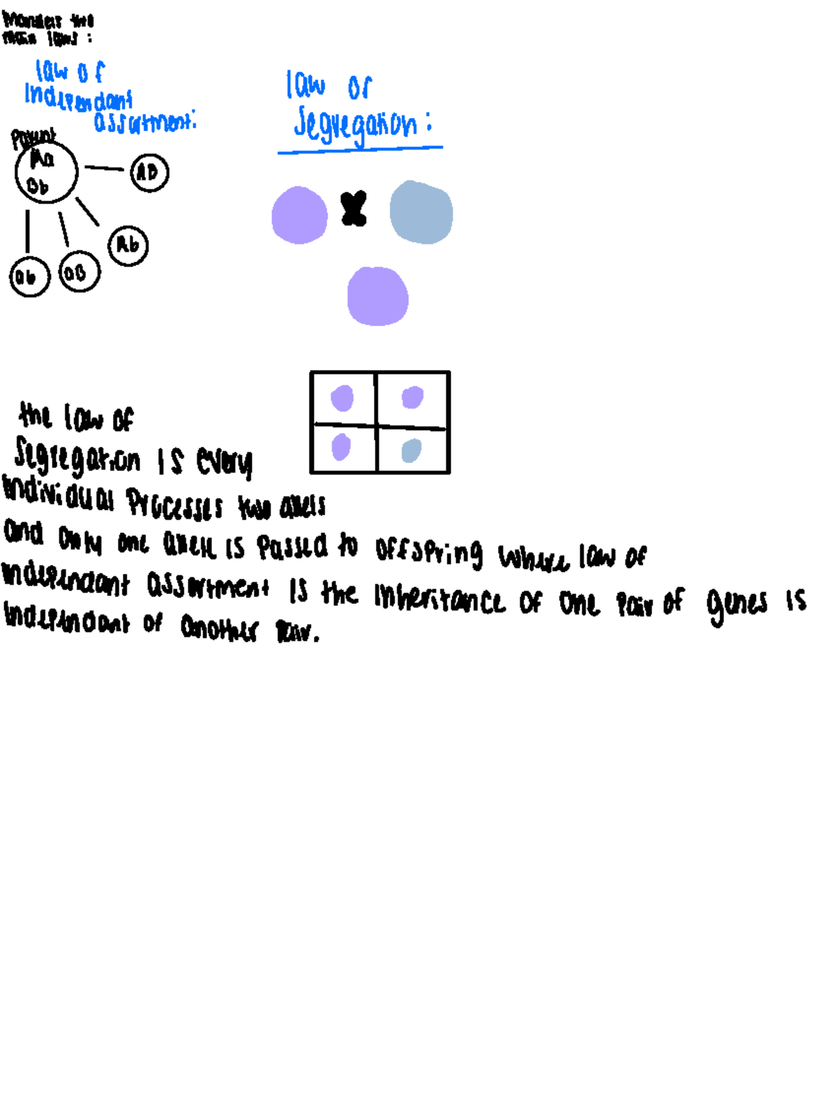 Pre-lab assignment 5 - BIOL 110 - anderstwo dinlaws law of law of ...