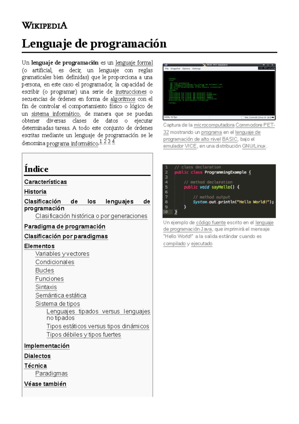 Lenguaje de programación - Captura de la microcomputadora Commodore PET ...