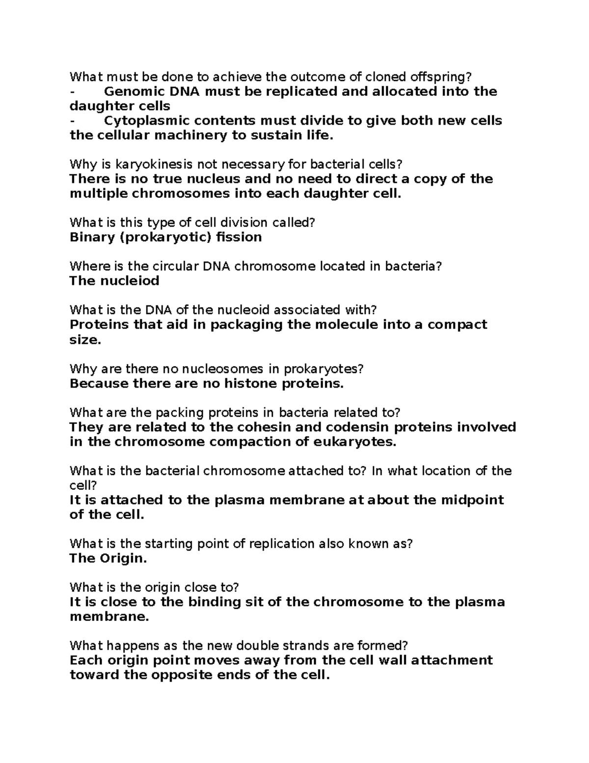Chapter 10.5 - Bio 12 - Practice materials with questions and answers ...