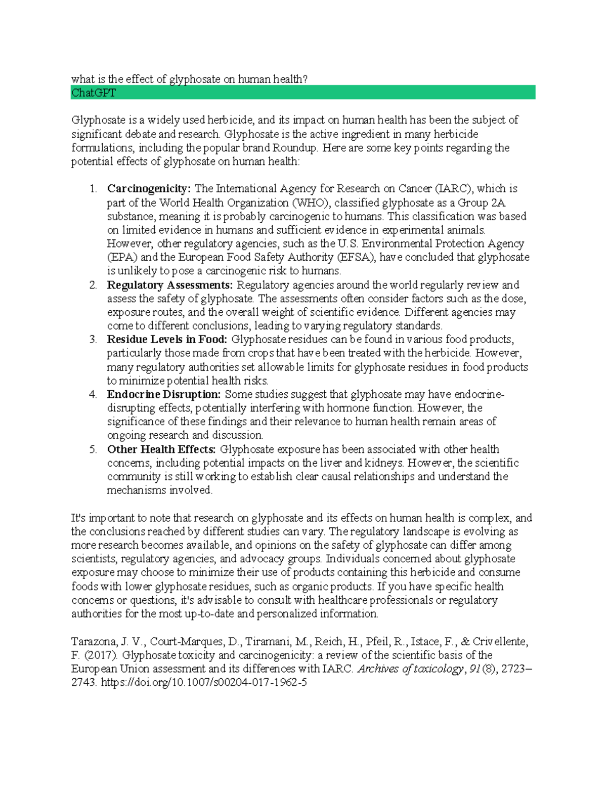 BIOCHEMISTRY tutorial: glyphosate herbicide and its properties - what ...