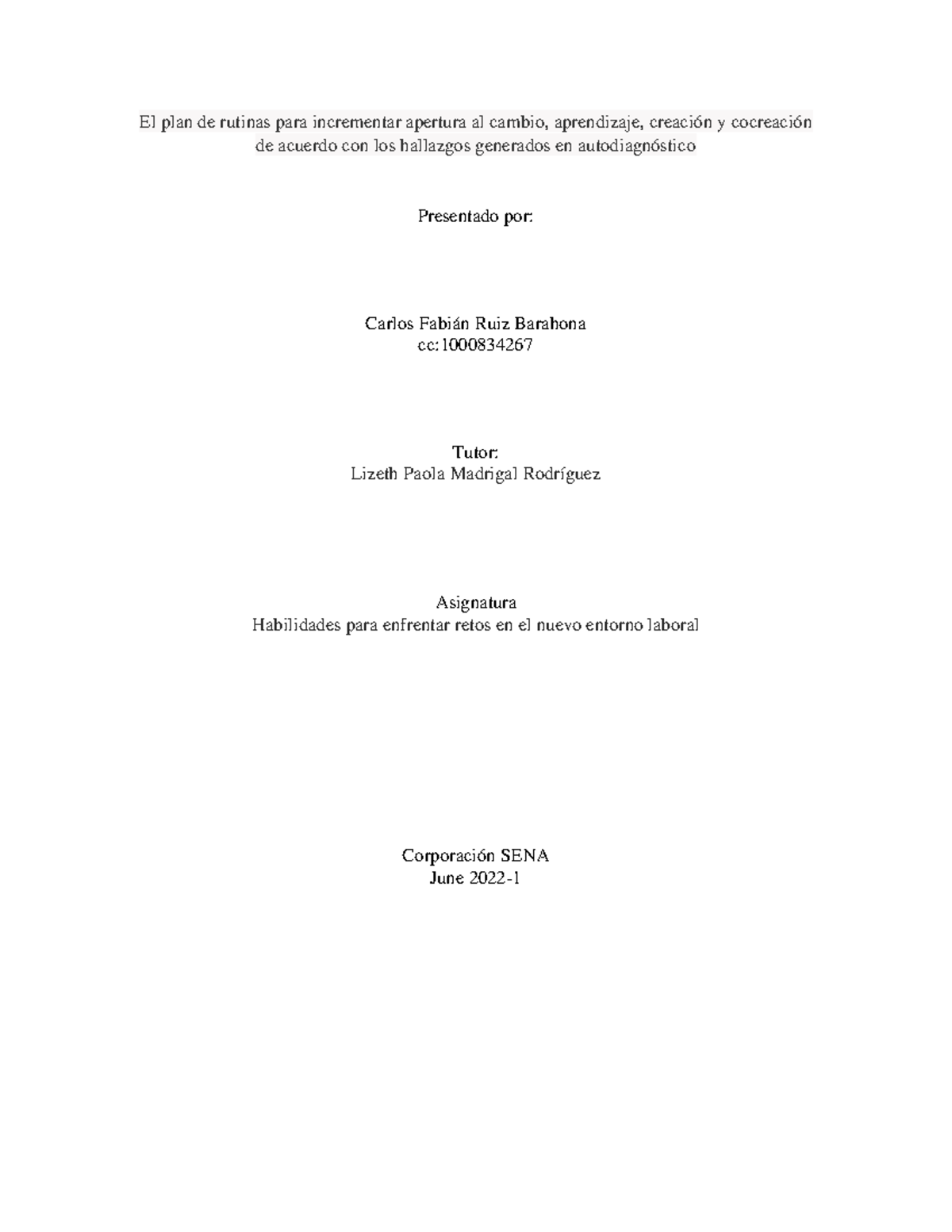 Rutina - kñ,ñlñ lknj jn - El plan de rutinas para incrementar apertura ...