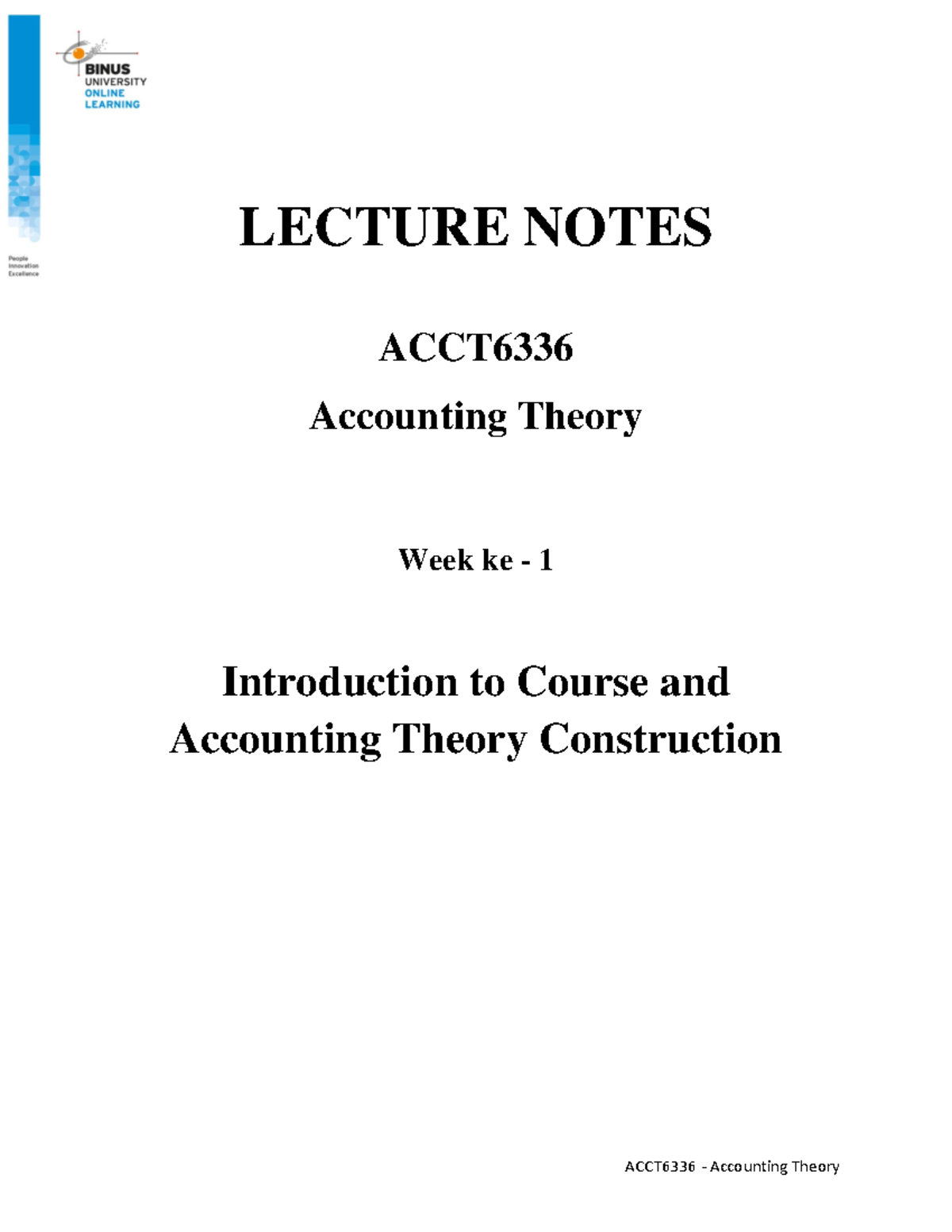 202003 02165525 Ln1 Introduction To Course And Accounting Theory Warning Tt Undefined