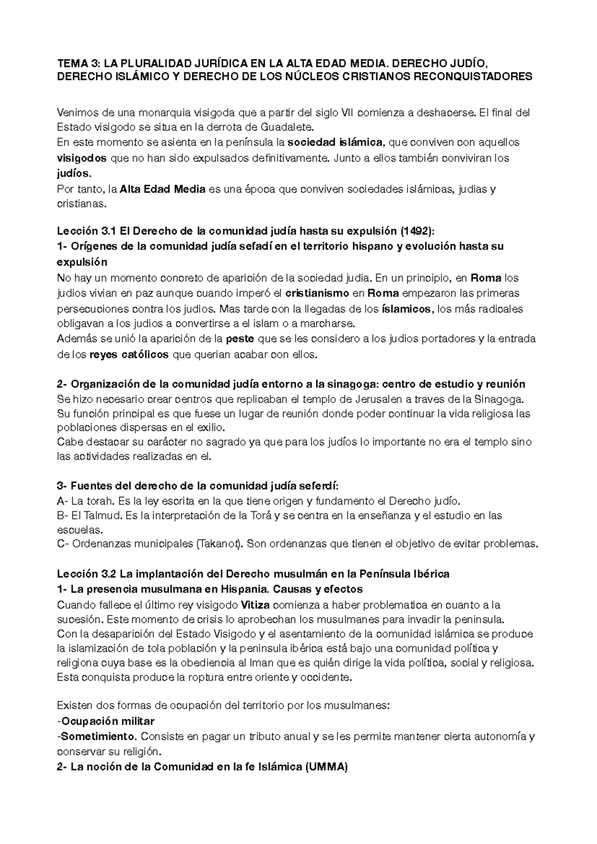 História - Esta muy resumido, es conveniente completar con algo más de ...