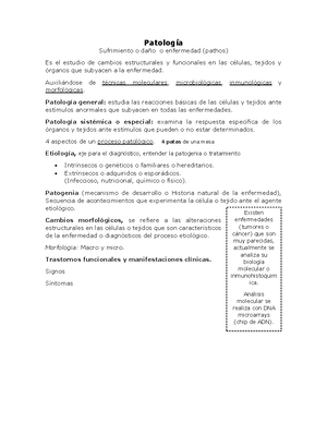 Anatomía patológica - • Necrosis caseosa: es una combinación de la ...