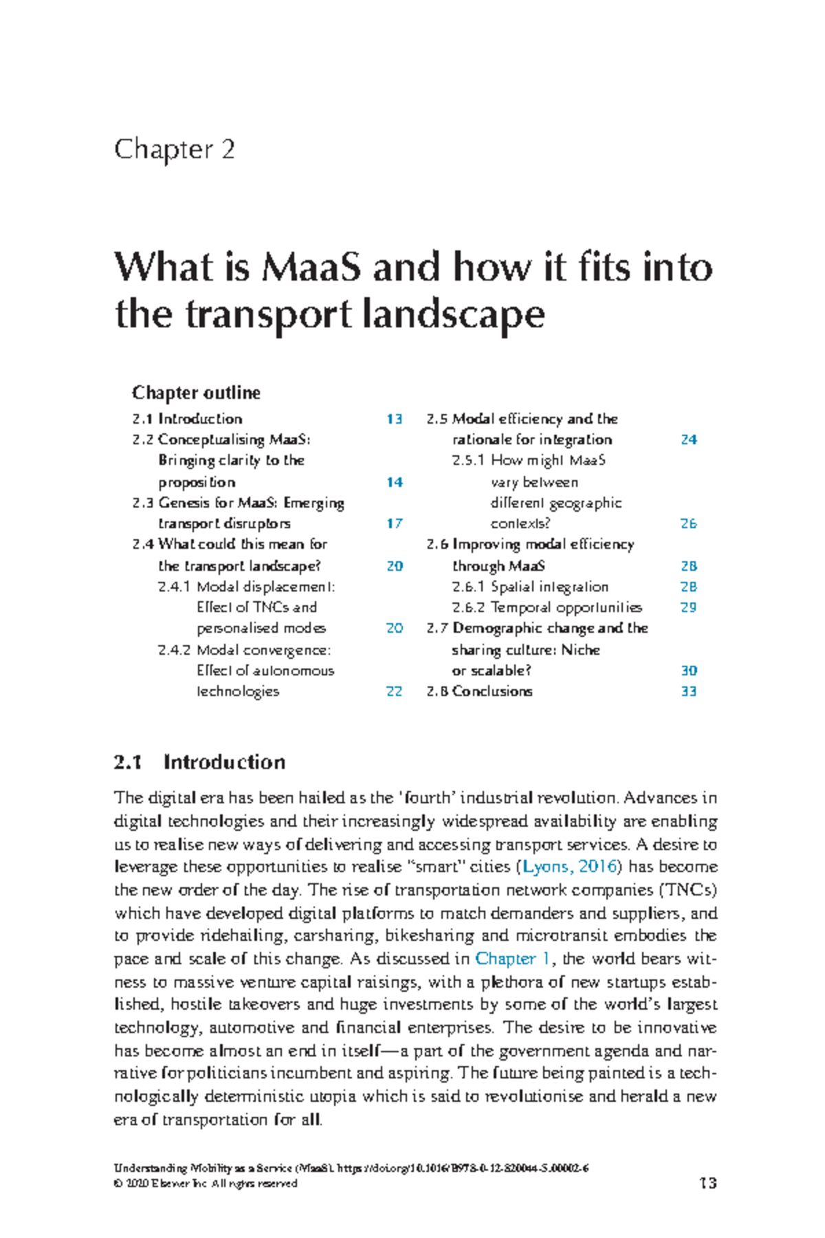 What is MaaS and how it fits into the transport landscape - 13 ...