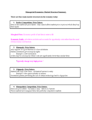 Managerial Economics Factors Affecting Supply and Demand - FACTORS ...